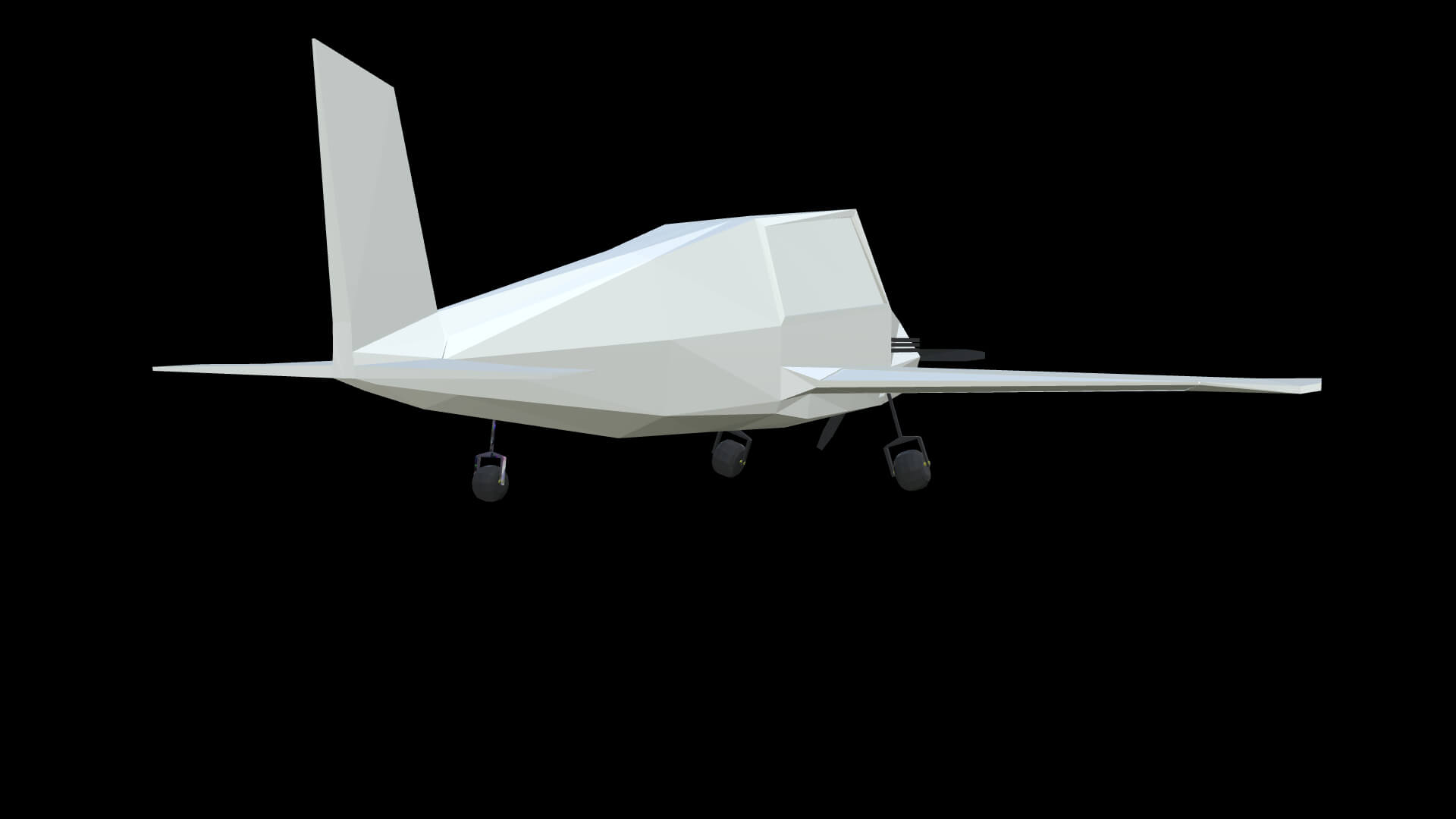 Low Poly Small Airplane - Free 3D Model by MasterClassic