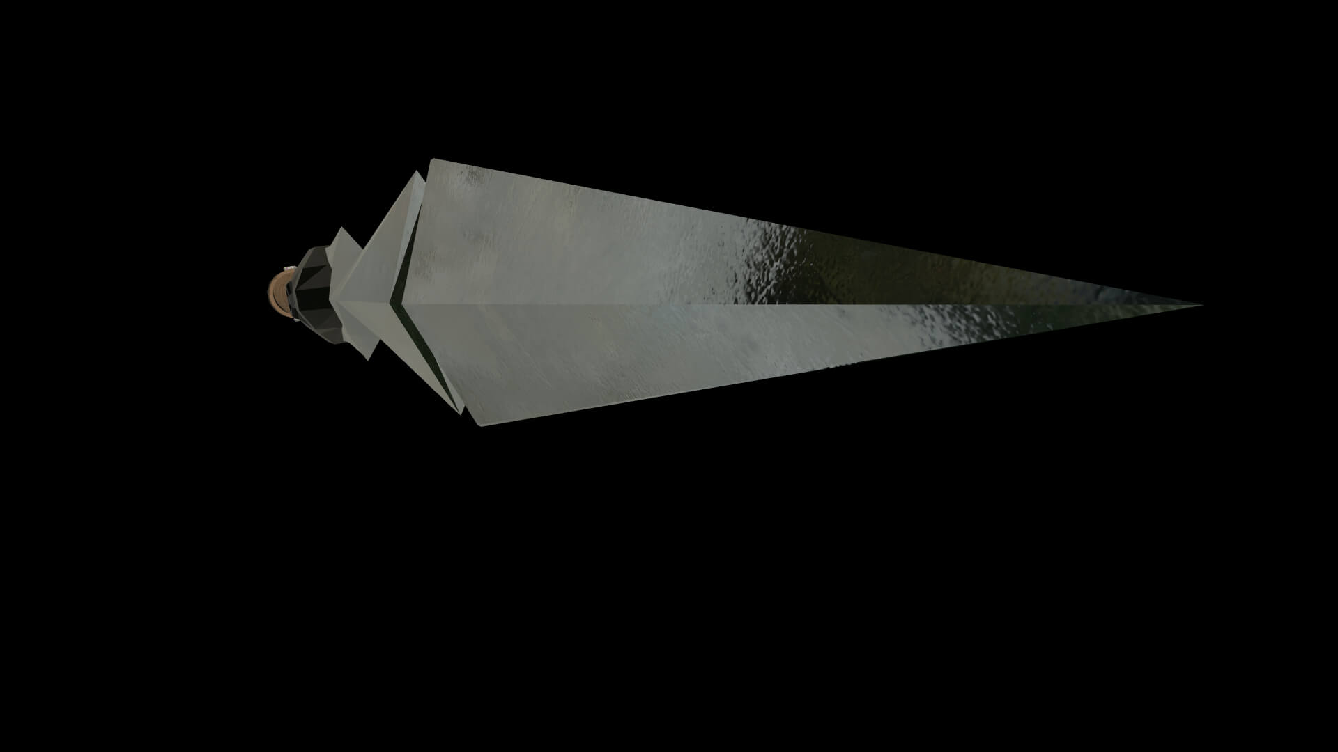 Low Poly Tactical Dagger Knife 3D Model by MasterClassic