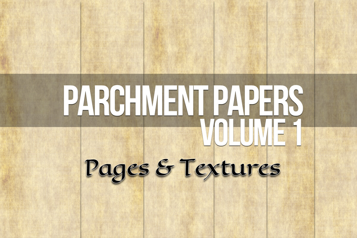 Parchment Papers Vol 1 - 3D Texture by materialforge