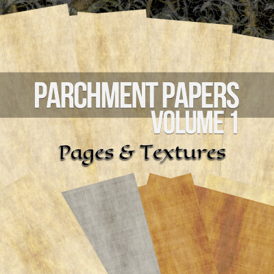 Parchment Papers Vol 1 - 3D Texture by materialforge