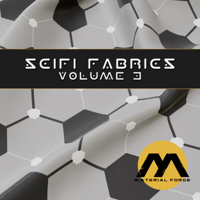 Sci-Fi Fabrics Volume 3 3D Texture by materialforge