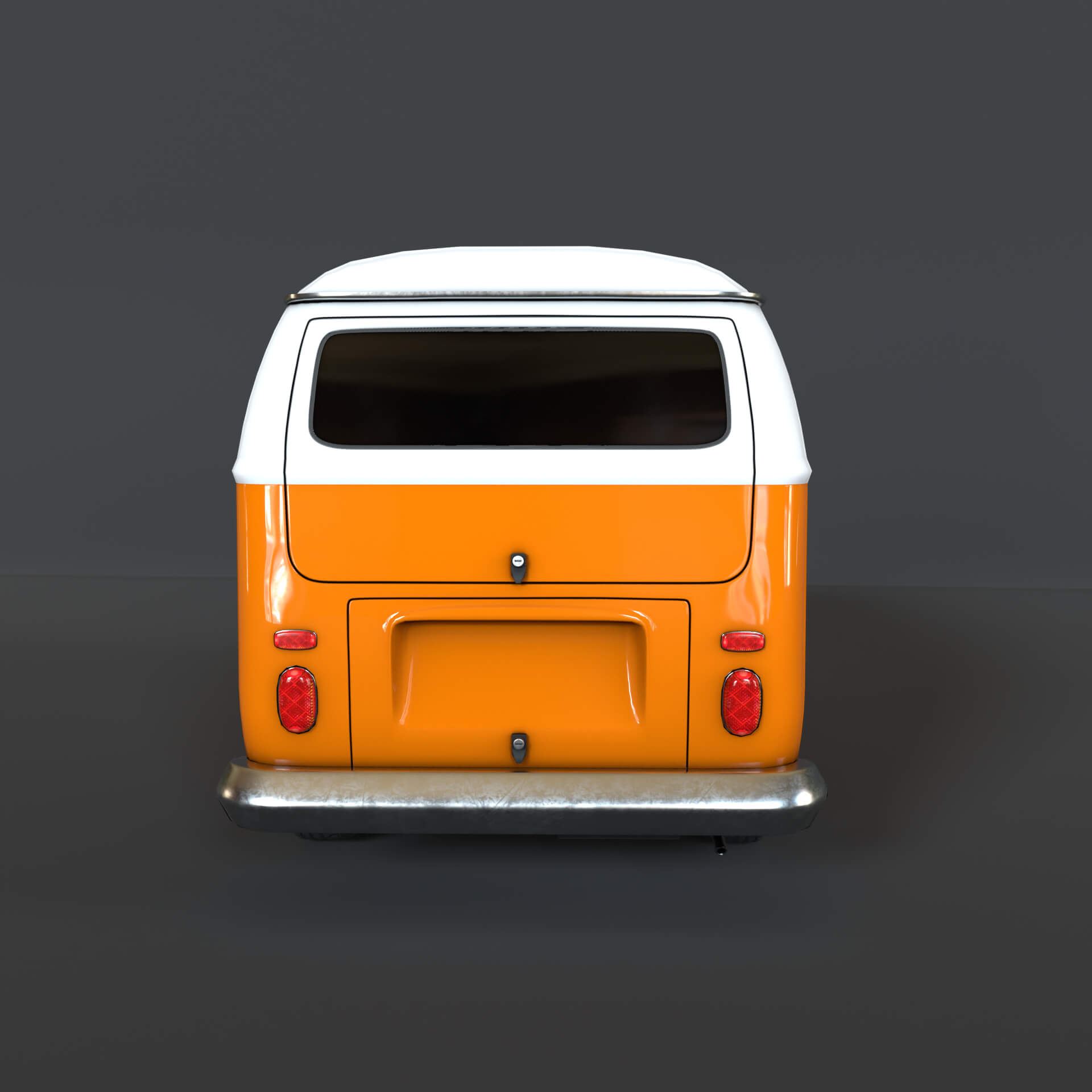 Volkswagen Transporter T2 - 3D Model by MateuszWod