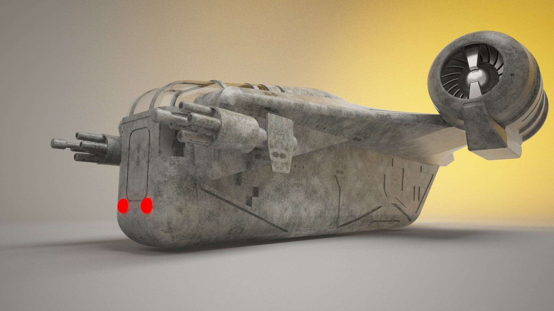 Mandalorian Sheep - 3D Model by matrix2957