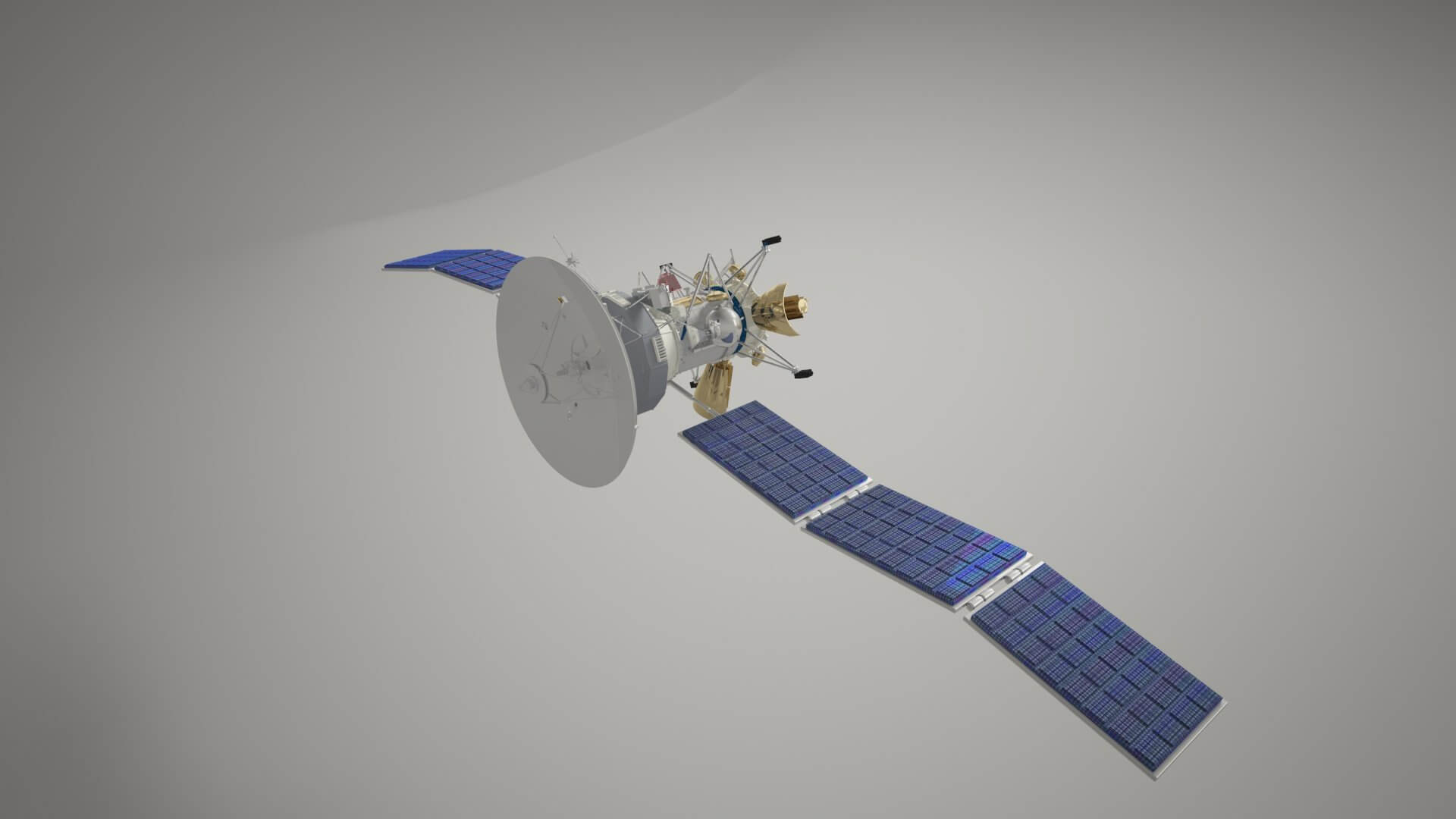 Space Satellite - 3D Model by matrix2957