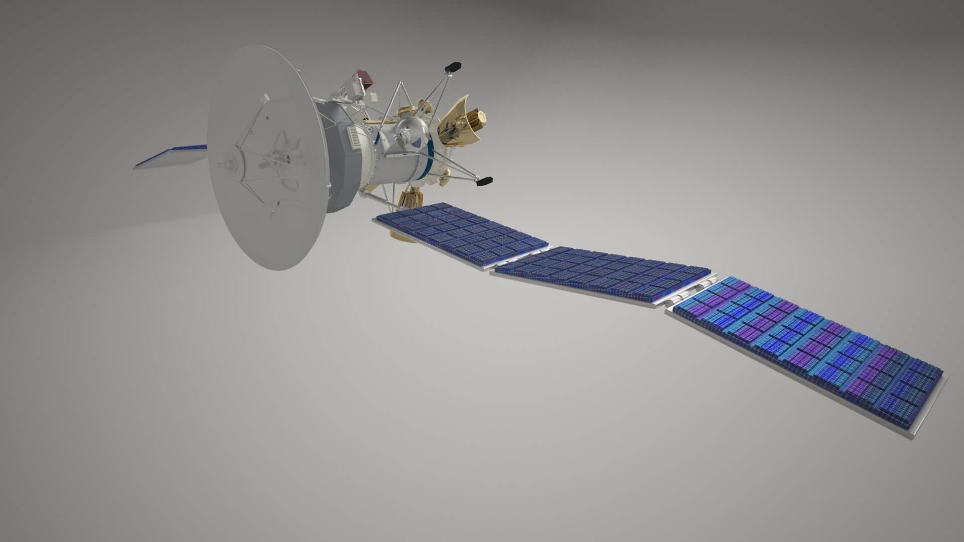 Space Satellite - 3D Model by matrix2957