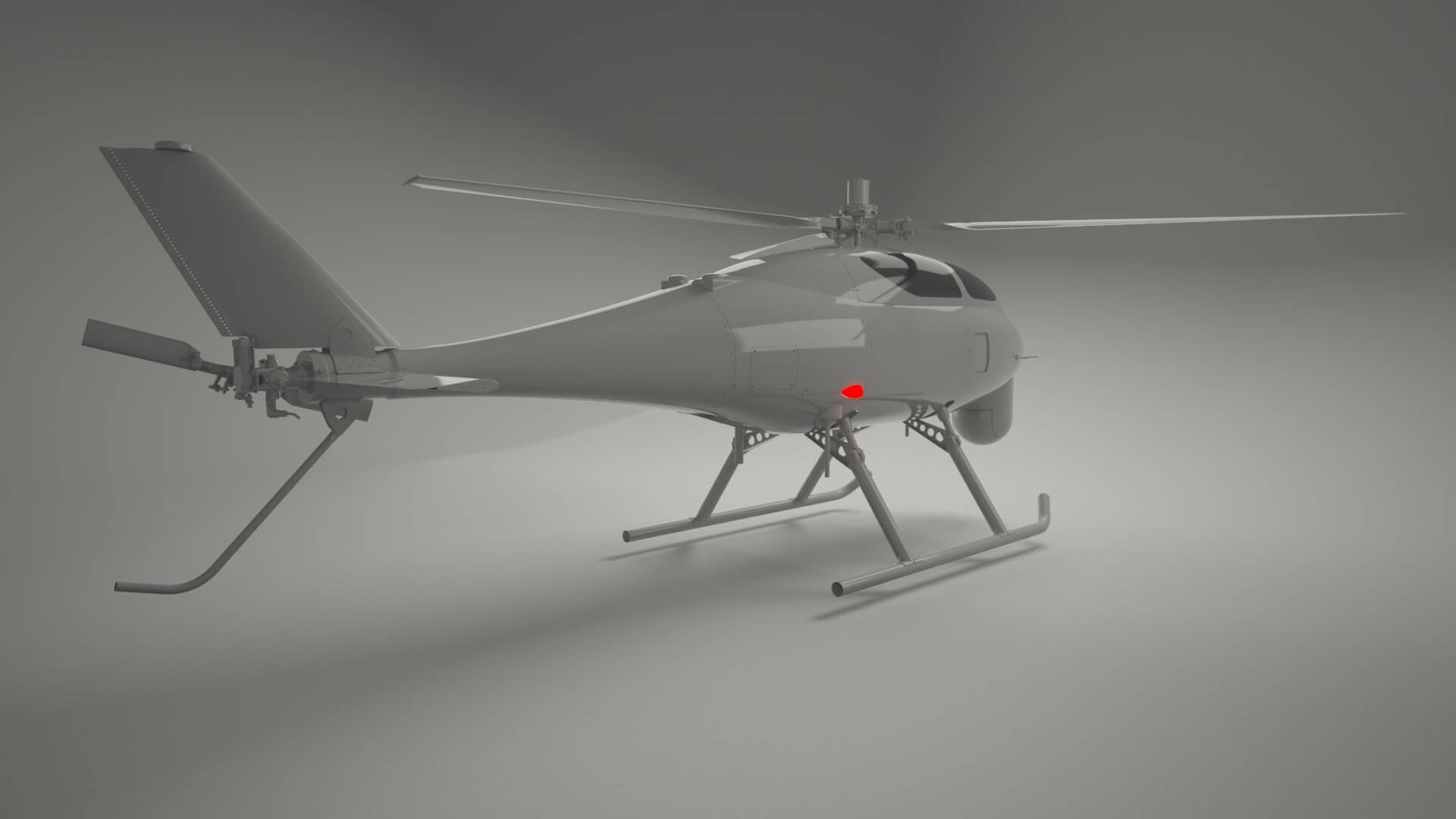 UAV Helicopter - 3D Model by matrix2957