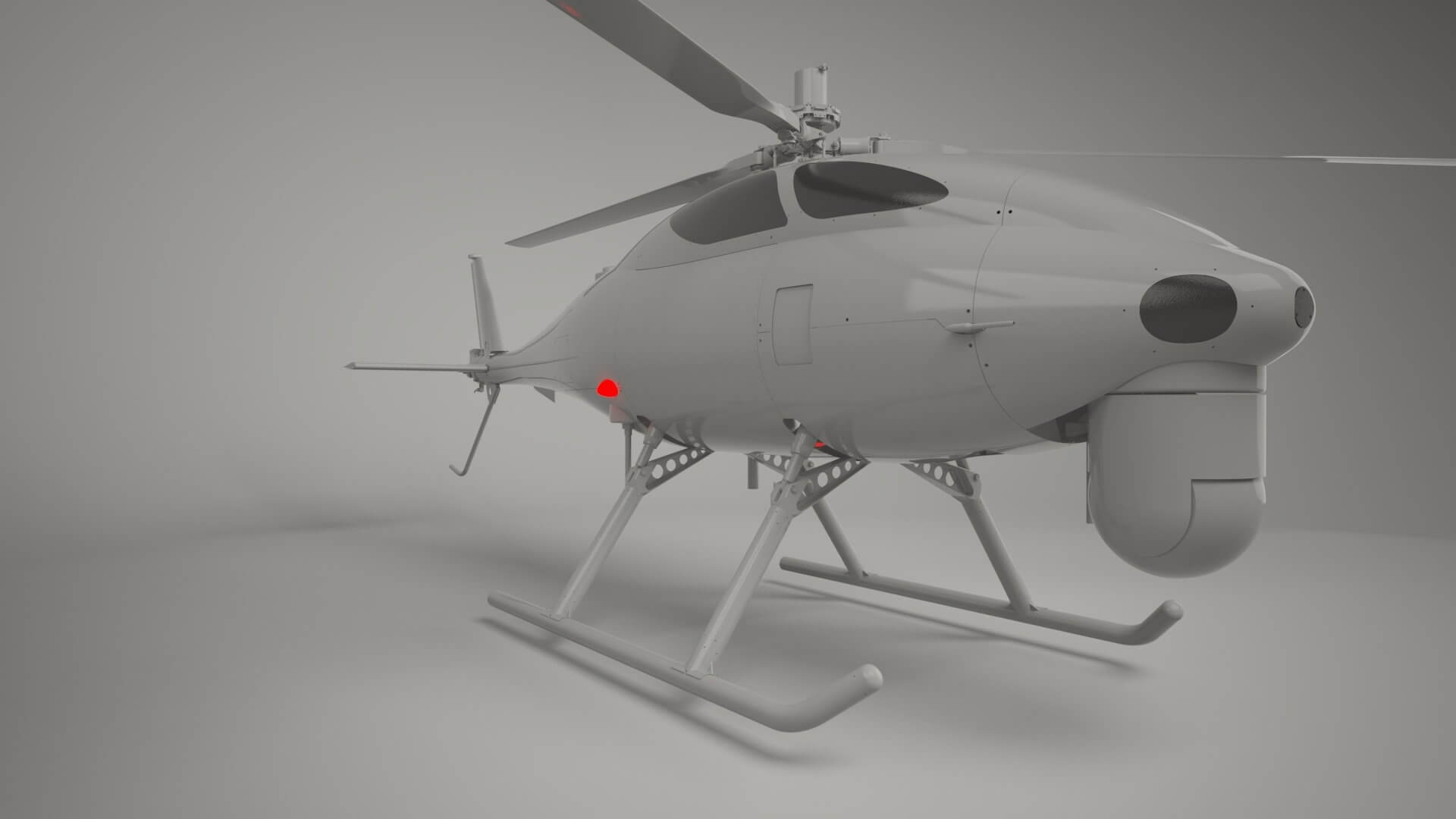 UAV Helicopter - 3D Model by matrix2957