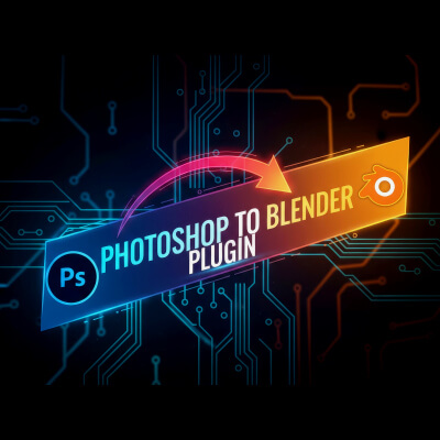 Photoshop to Blender Plugin 1.5.38 - 3D Software or Plug-In by MatroniusLtd