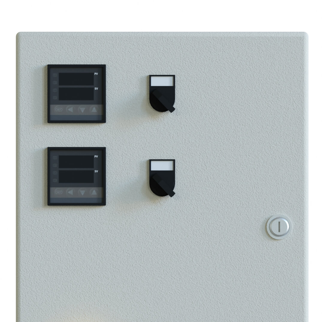 Industrial Control Box - 3D Model by Matt86