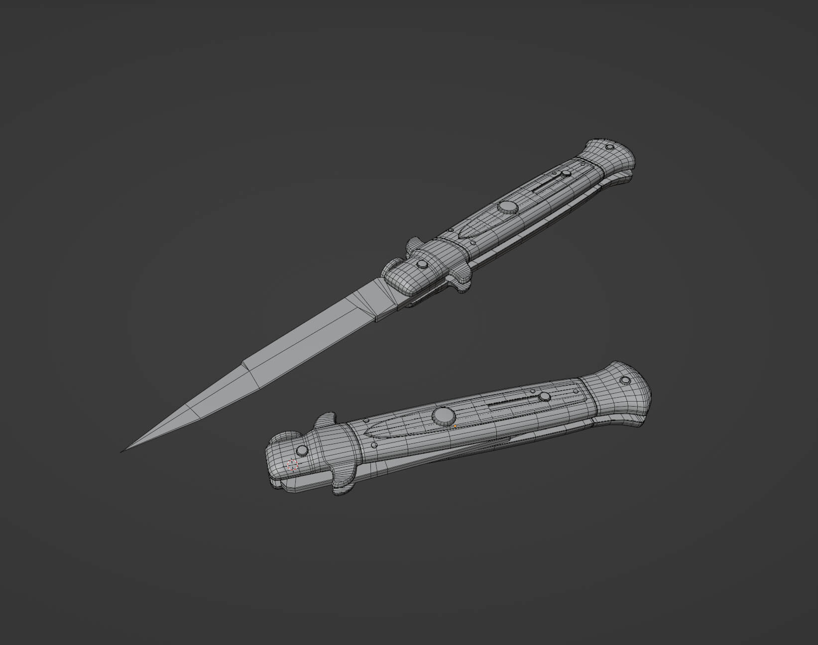 The Last of Us Ellie Dagger / Knife / TLOU - Blender 3D Model by Matt86