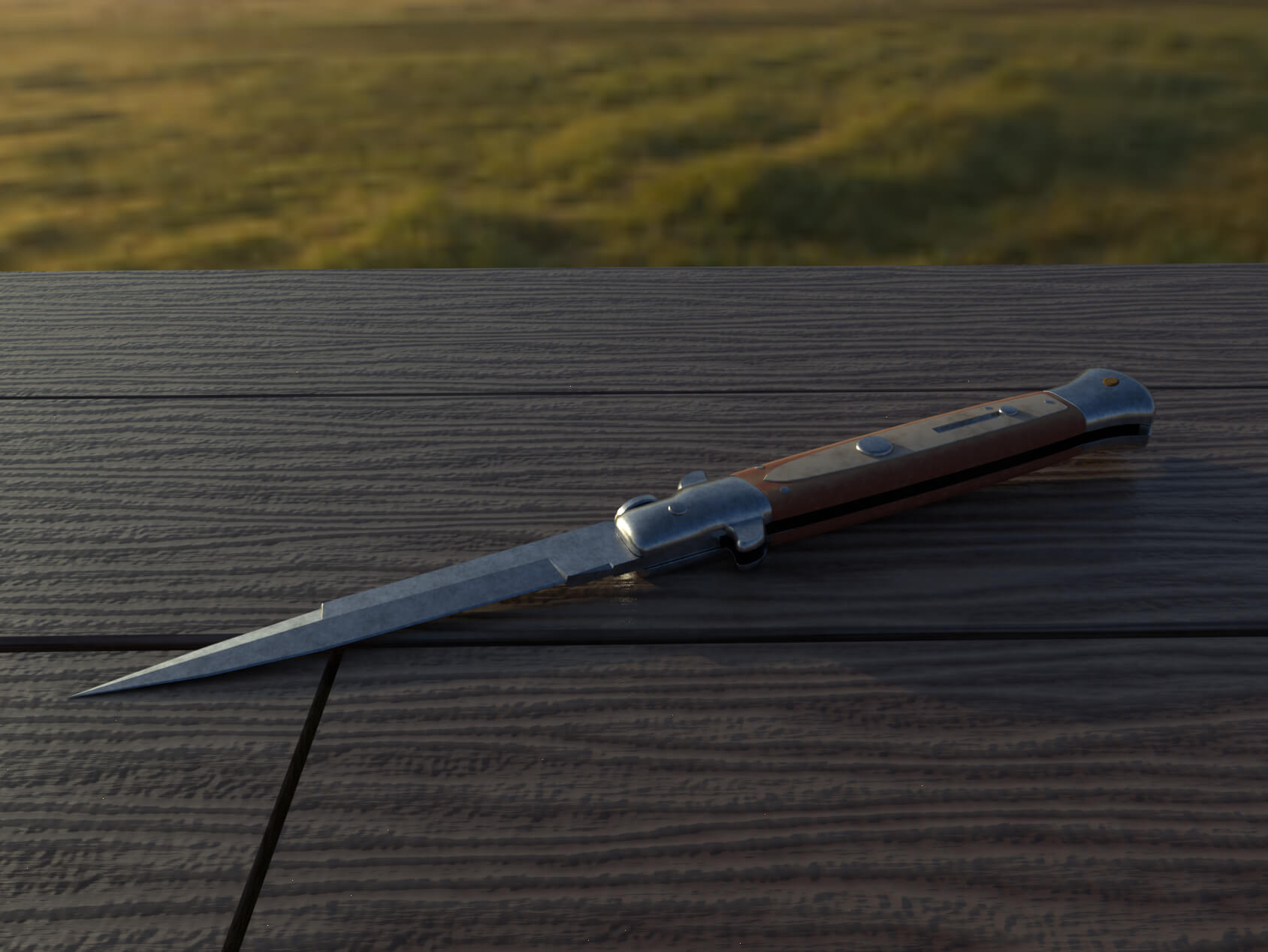 The Last of Us Ellie Dagger / Knife / TLOU - Blender 3D Model by Matt86