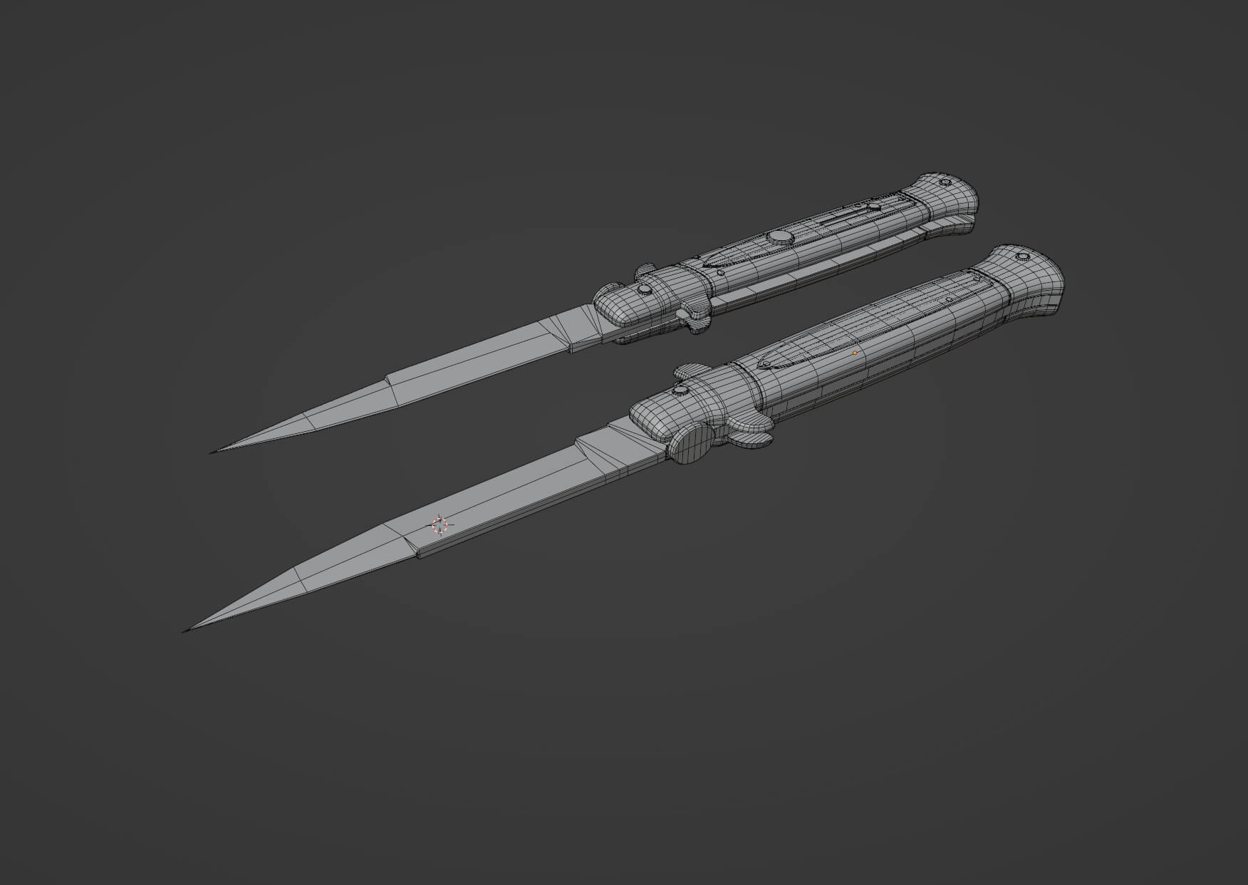 The Last of Us Ellie Dagger / Knife / TLOU - Blender 3D Model by Matt86