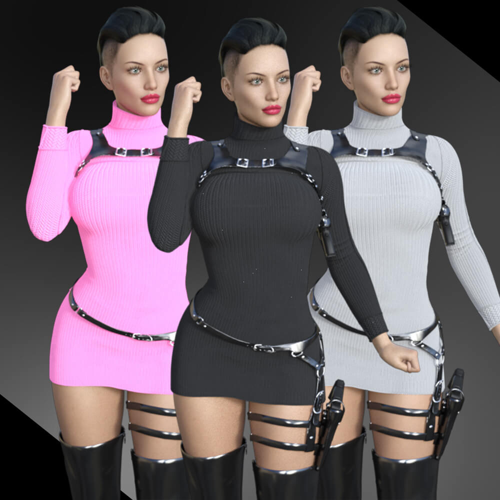 Ada Outfit G8F/G8.1F - Daz Content by matteoio