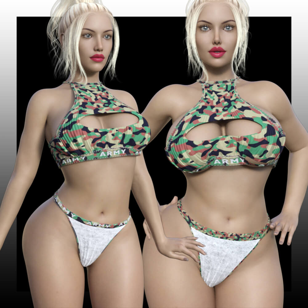 Camo Pair G9/G8.F/G8F - Daz Content by matteoio