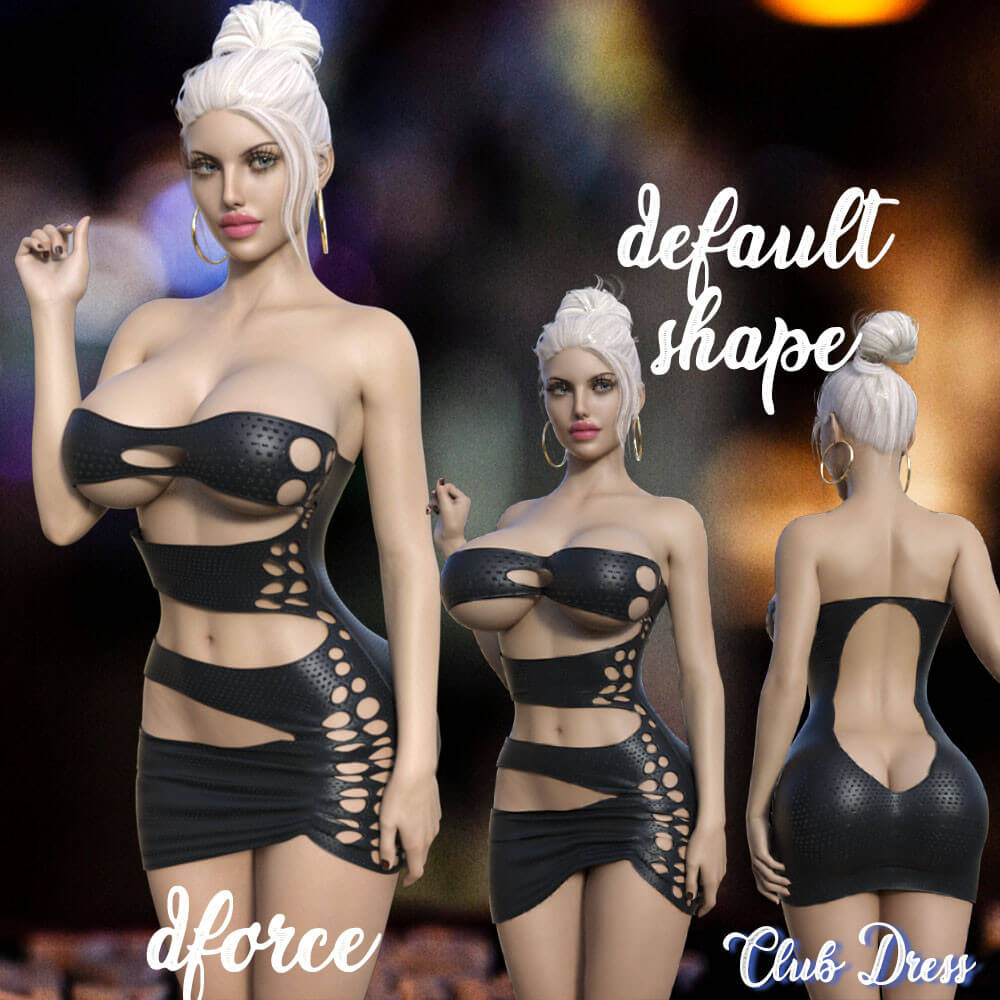 Club Dress G8F/G8.1F - Daz Content by matteoio