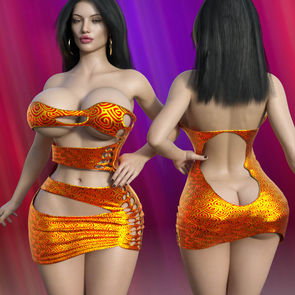 Club Dress G8F/G8.1F - Daz Content by matteoio