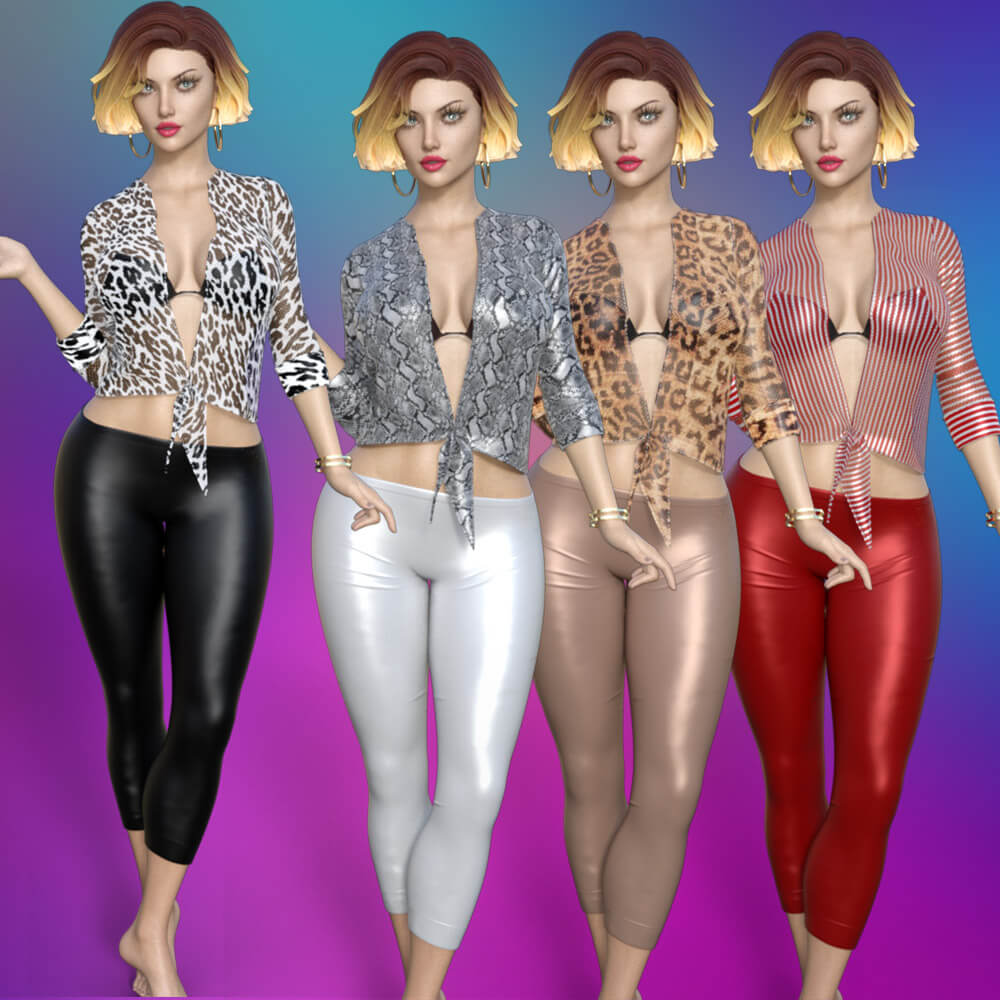 Karen Outfit G8F/G8.1F - Daz Content by matteoio