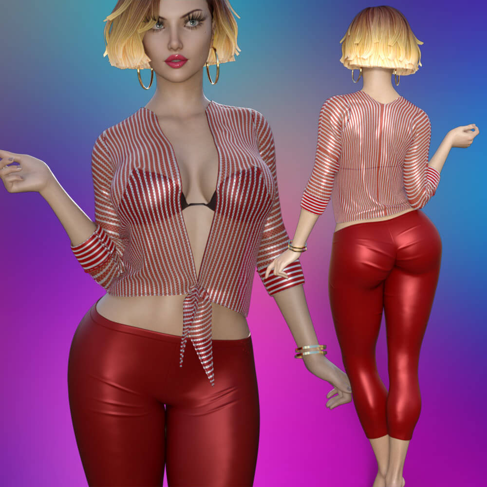 Karen Outfit G8F/G8.1F - Daz Content by matteoio