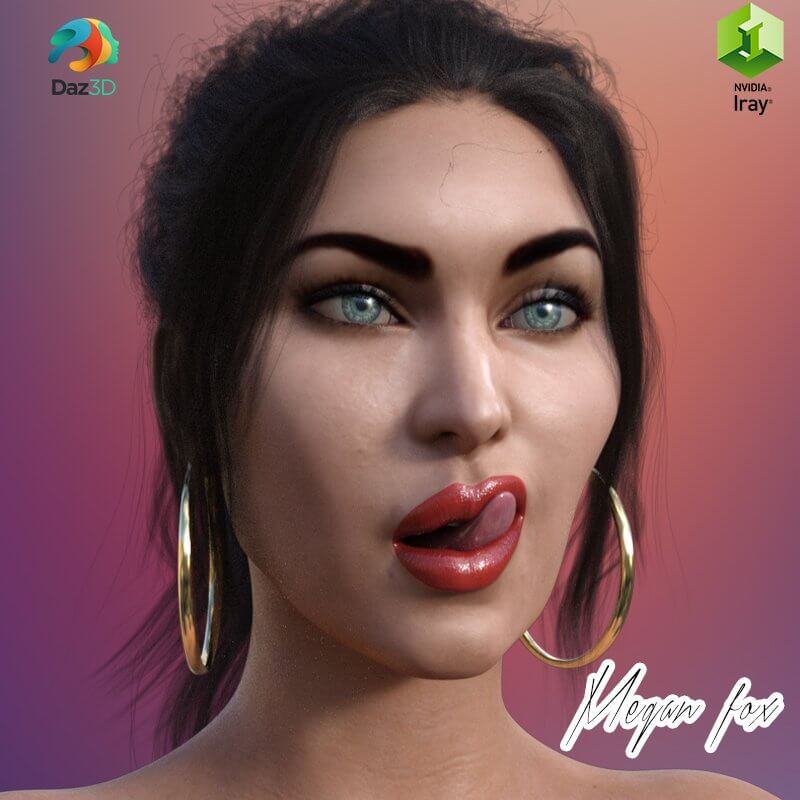 Megan Fox For G8F/G8.1F - Daz Content by matteoio