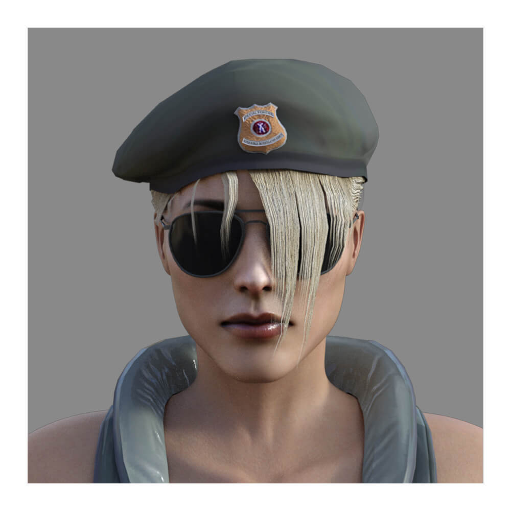 Mortal Kombat Sonya Blade G8F - Daz Content by matteoio