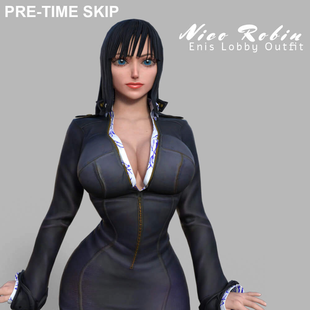 Nico Robin G8F/G8.1F Pre-Time Skip Bundle Daz Content by matteoio