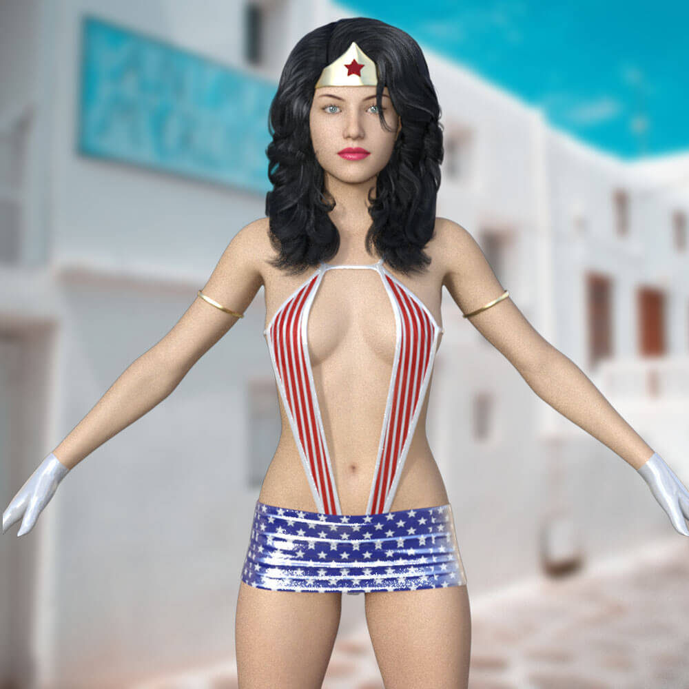 Ww Dress G8F/G8.1F - Daz Content by matteoio