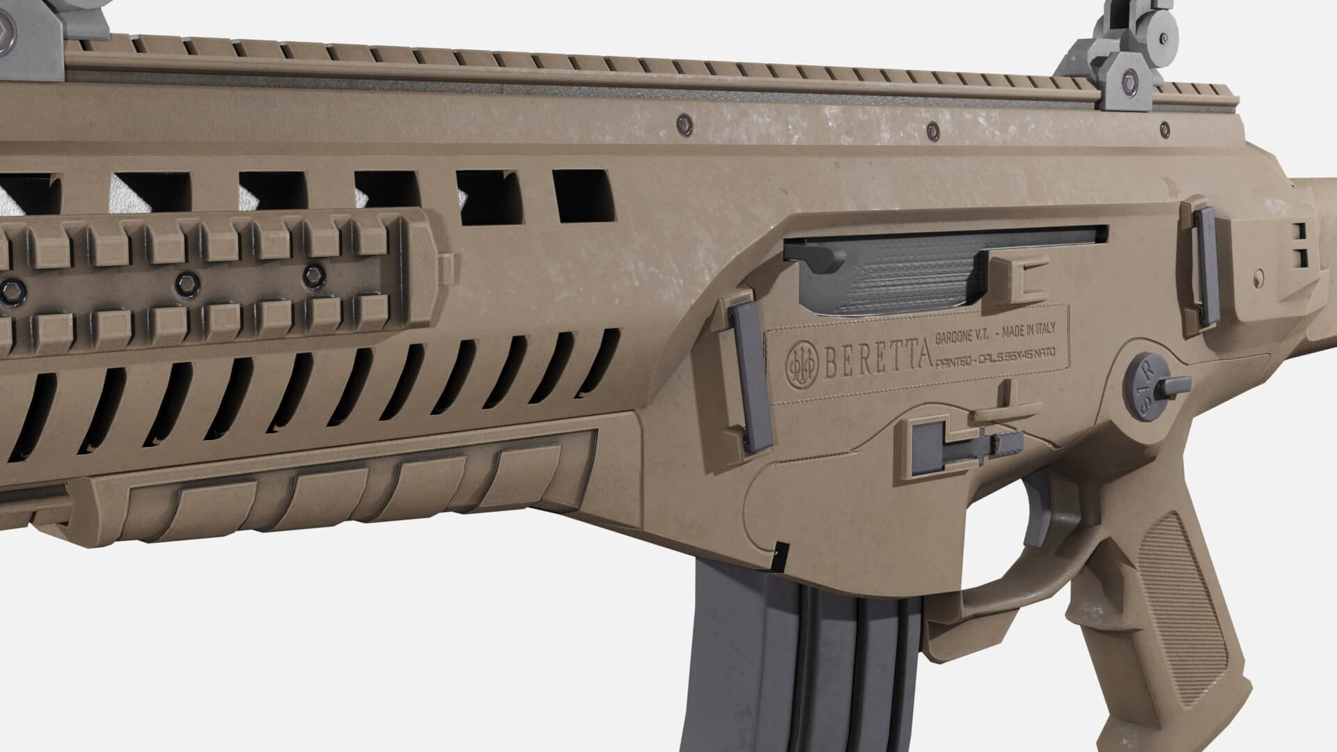 Beretta ARX-160 Assault Rifle 3D Model by MatthewZhiginas