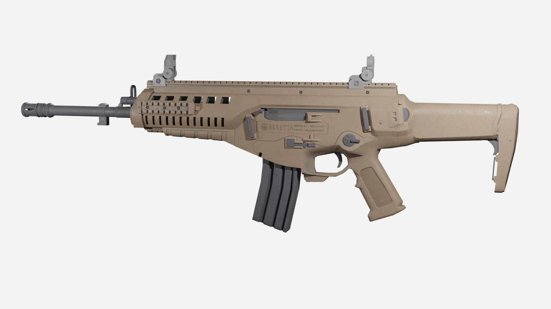 Beretta ARX-160 Assault Rifle 3D Model by MatthewZhiginas