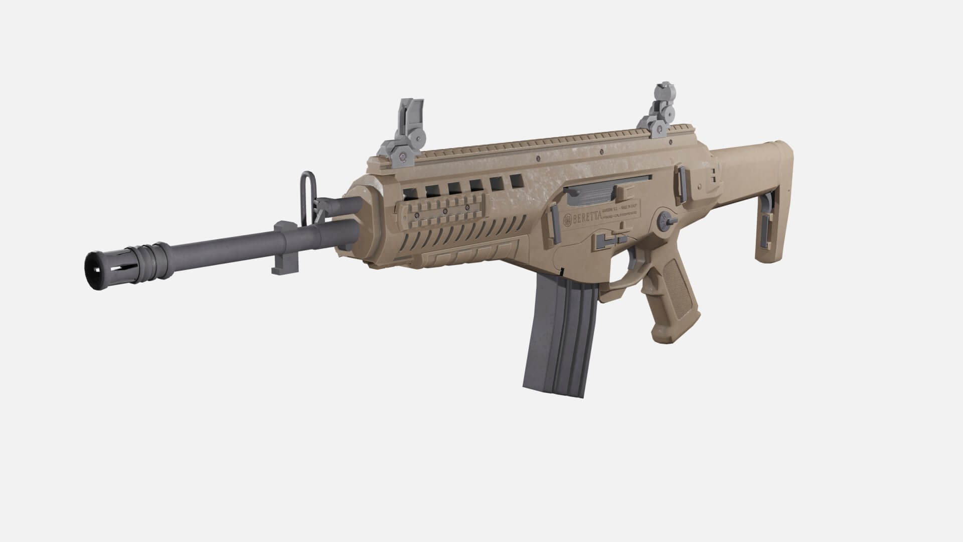 Beretta ARX-160 Assault Rifle 3D Model by MatthewZhiginas