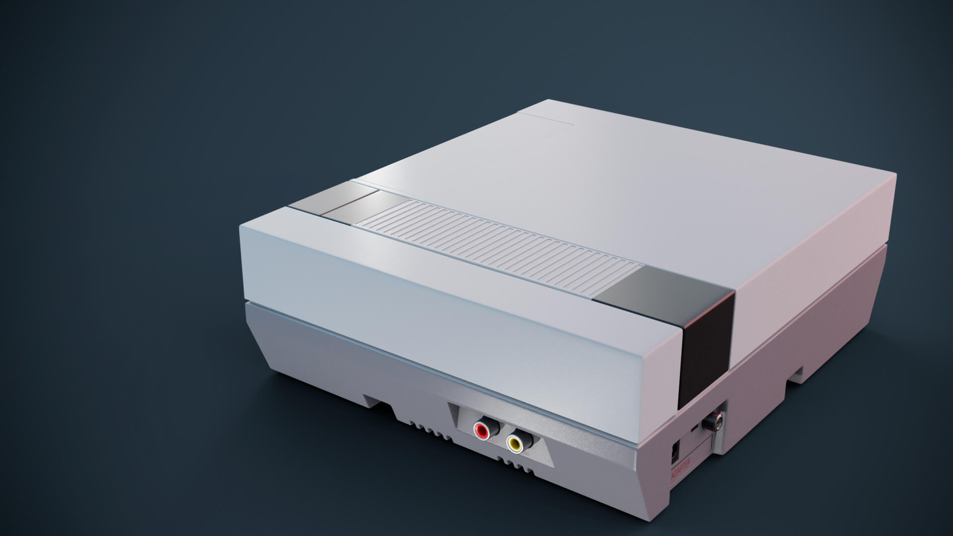 Nes Nintendo Controller and Cassette Subdivisions - 3D Model by MatVentas