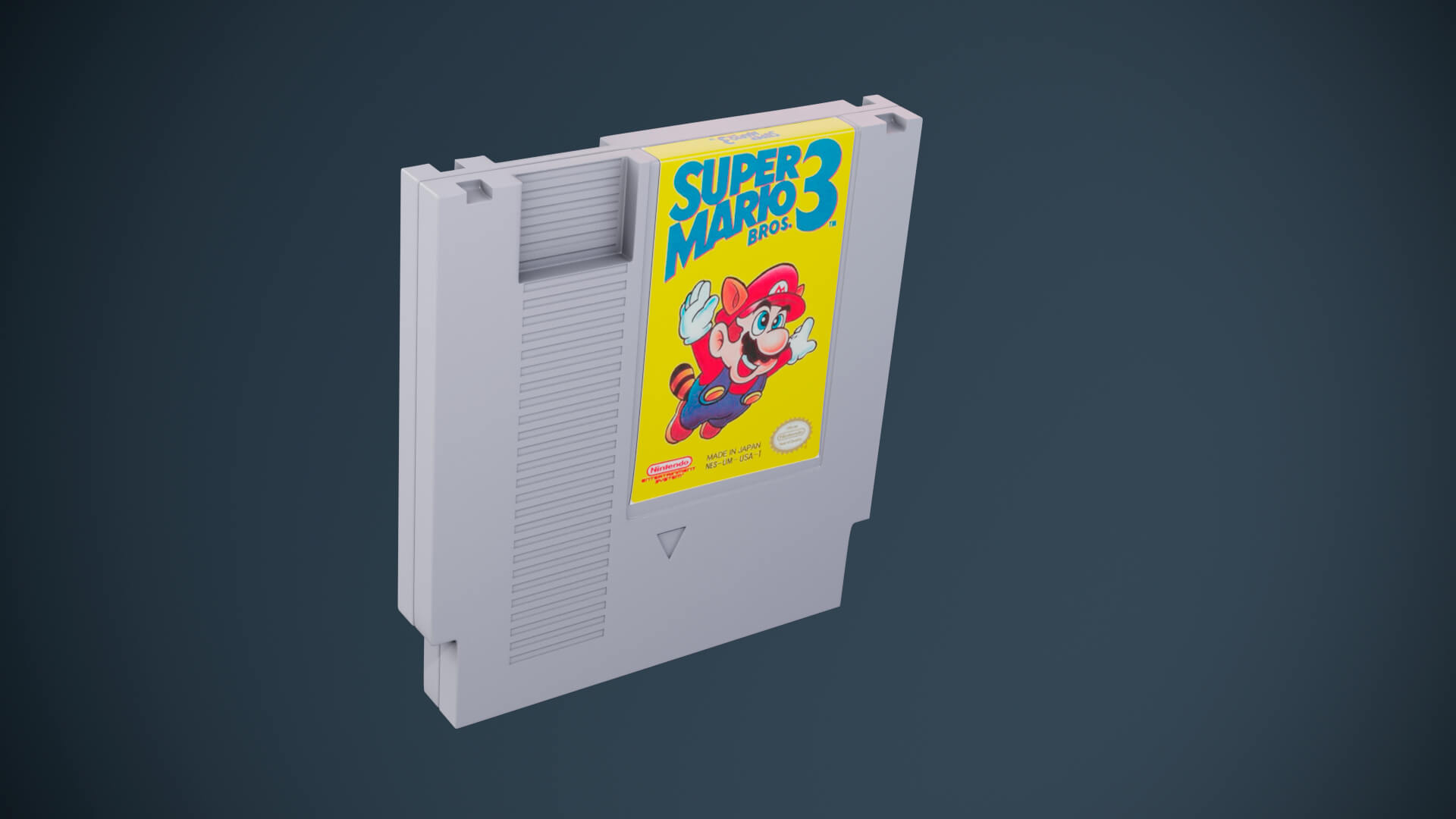 Nes Nintendo Controller And Cassette Subdivisions 3d Model By Matventas