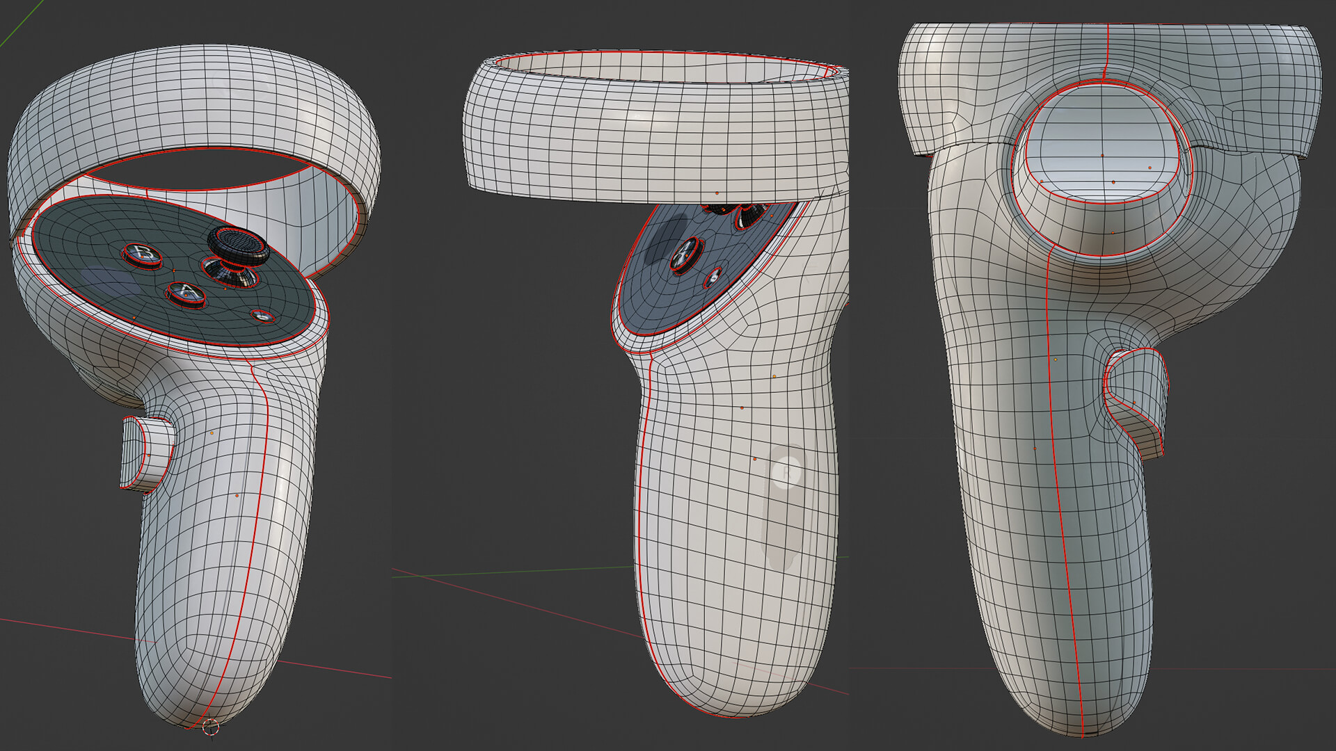 Oculus Meta Quest 2 - 3D Model by MatVentas