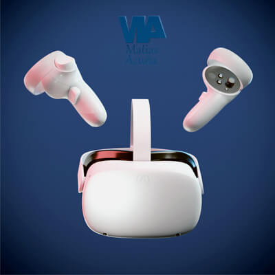 Oculus Meta Quest 2 - 3D Model by MatVentas