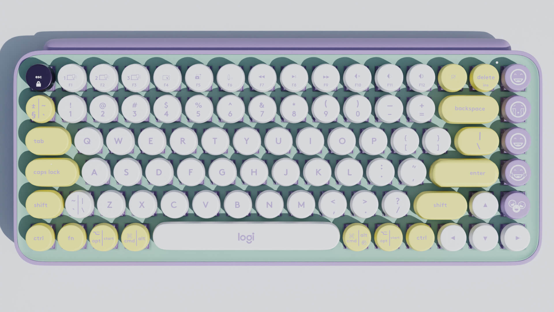 Logitech POP Keyboard Bundle - Free 3D Model by Mauri3dForge