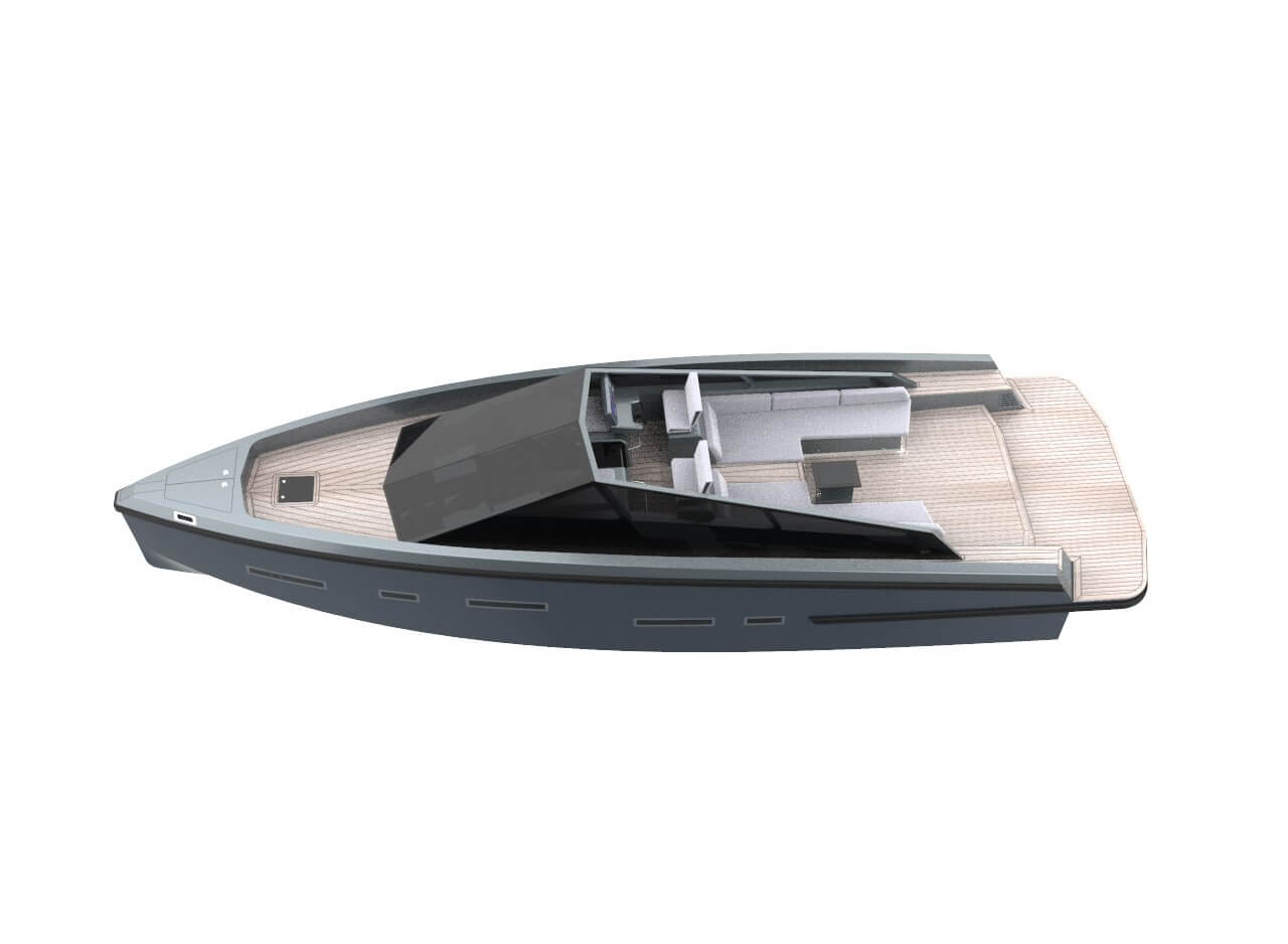 58 Wally Power Yacht - 3D Model by maval