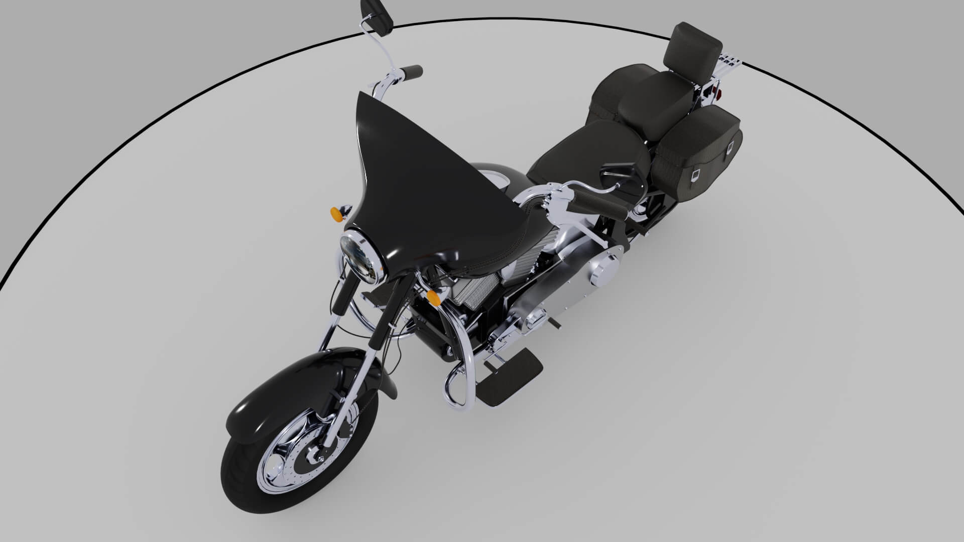 Motorcycle New - Free 3D Model by Mavas3D
