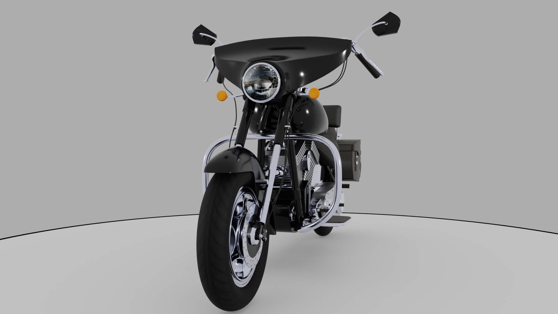 Motorcycle New - Free 3D Model by Mavas3D