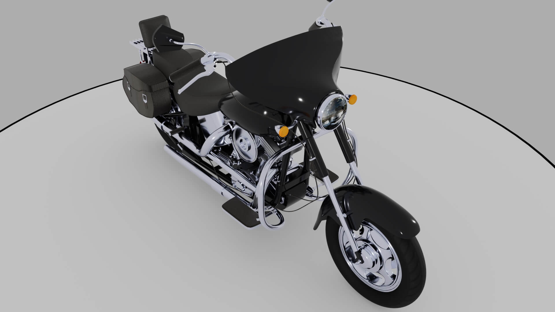 Motorcycle New - Free 3D Model by Mavas3D