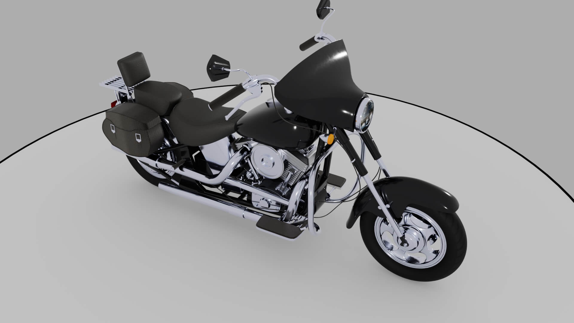 Motorcycle New - Free 3D Model by Mavas3D