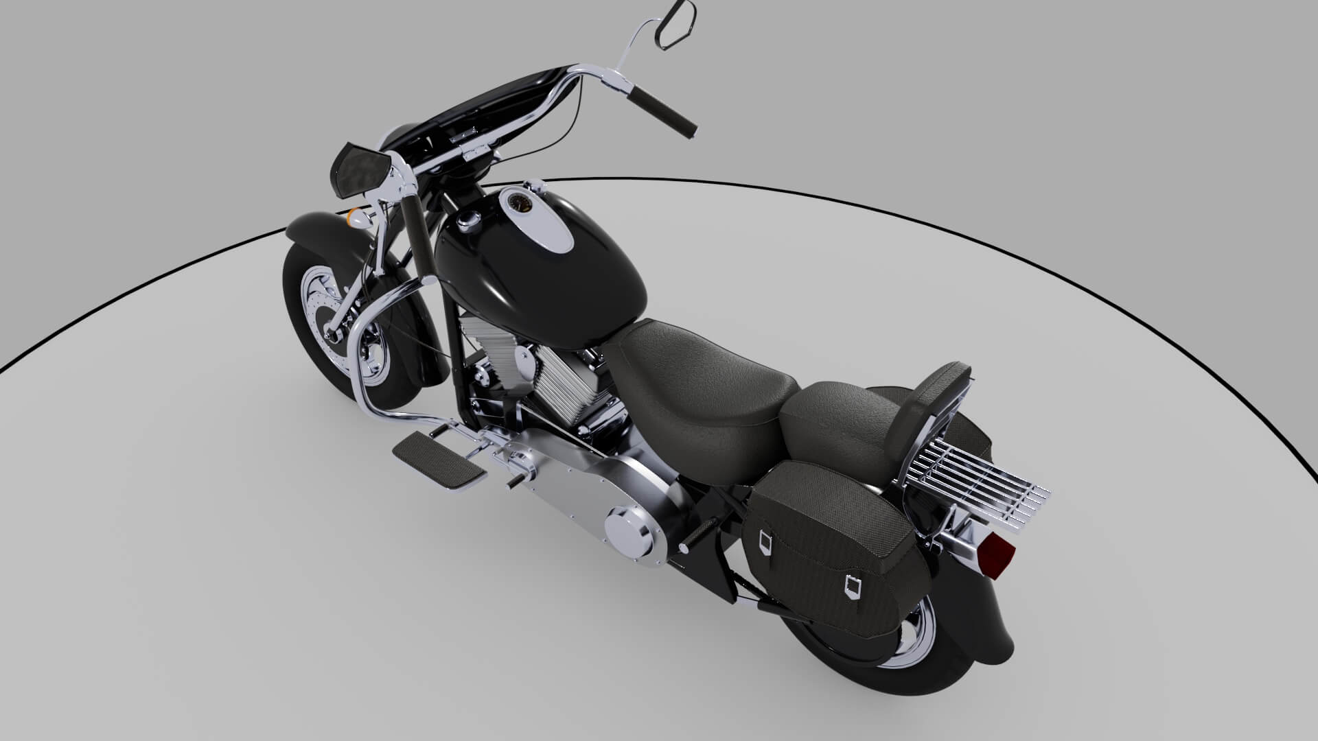 Motorcycle New - Free 3D Model by Mavas3D