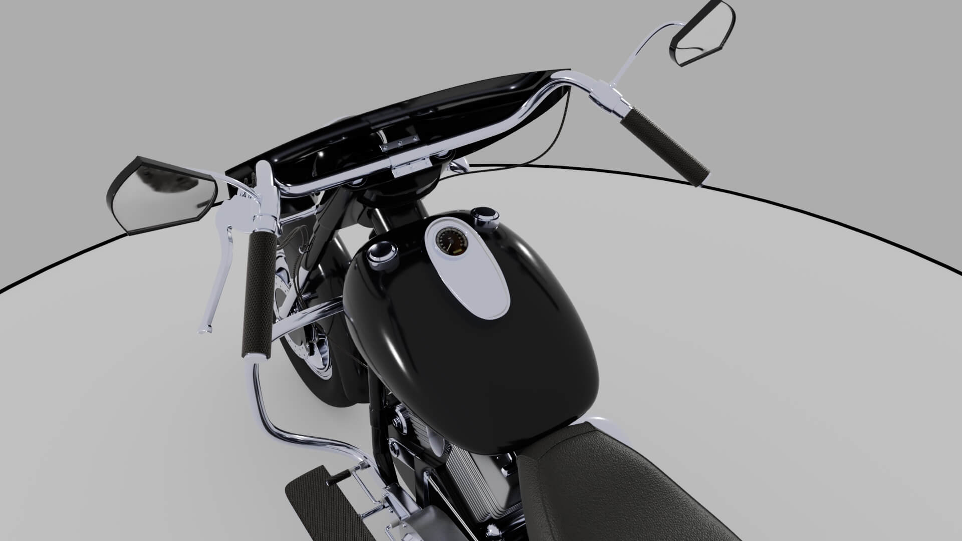 Motorcycle New - Free 3D Model by Mavas3D