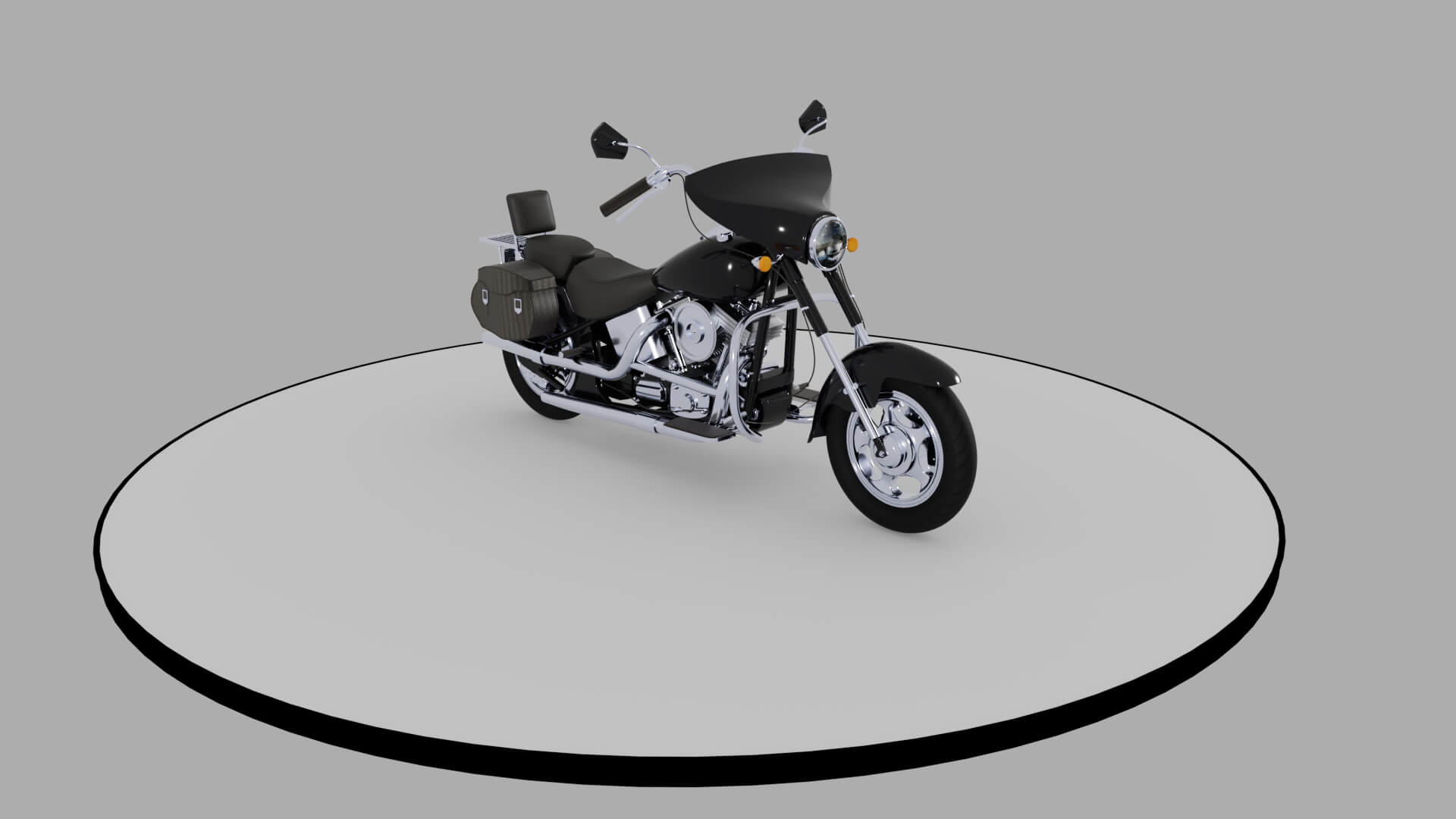 Motorcycle New - Free 3D Model by Mavas3D