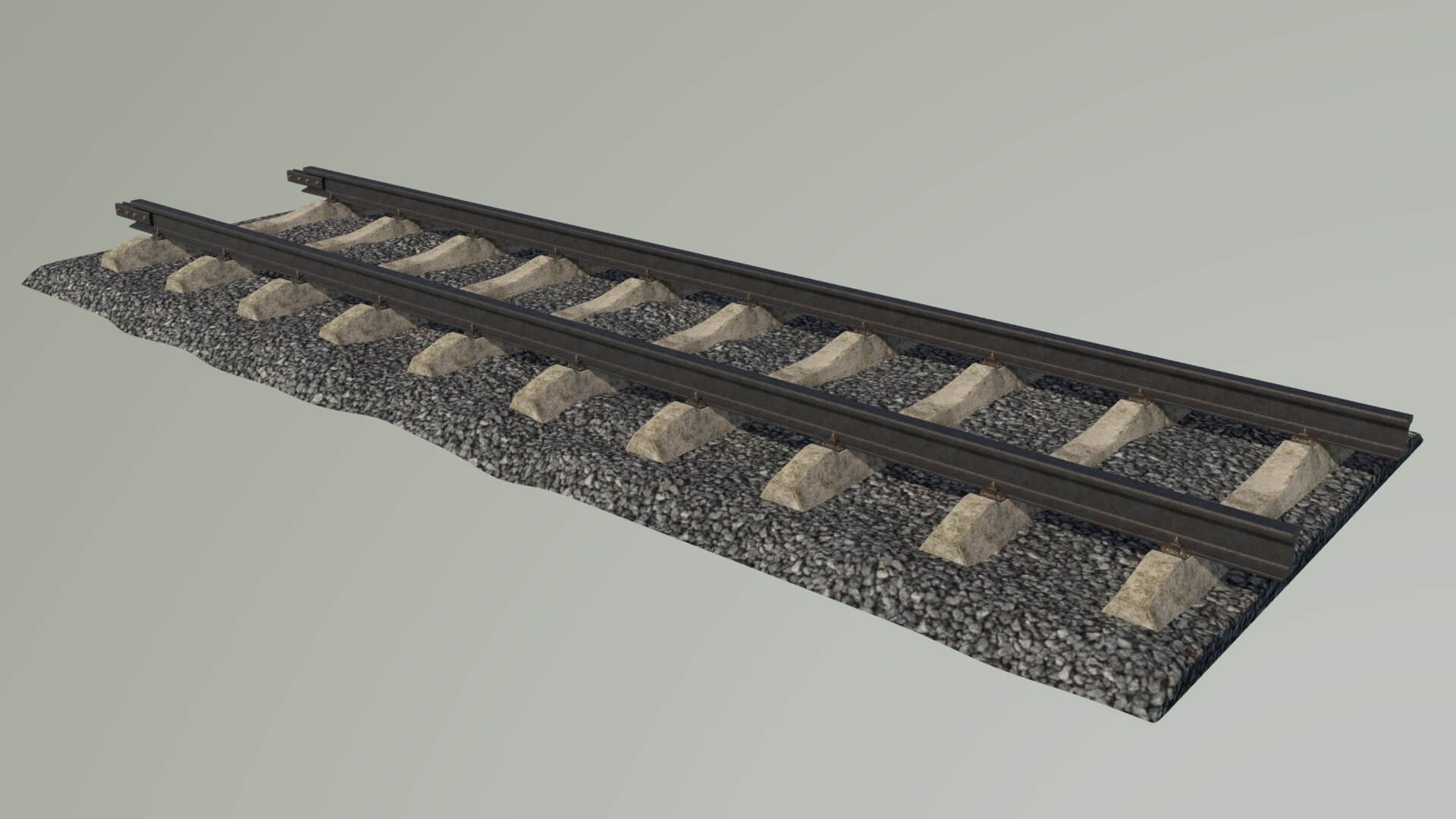 Railway Standard - 3D Model by Mavas3D