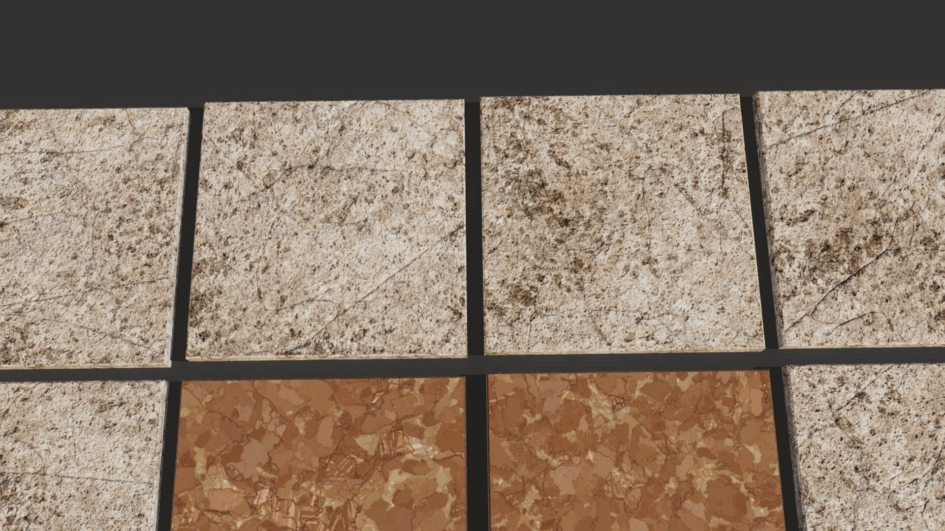 Stone Tiles A - 3D Model by Mavas3D
