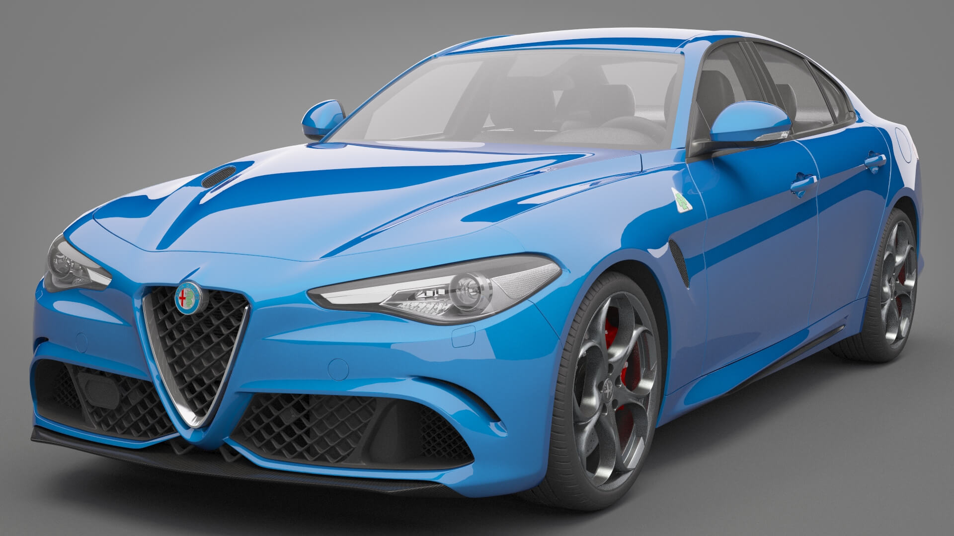 Alfa Romeo Giulia - 3D Model by Mavi3D