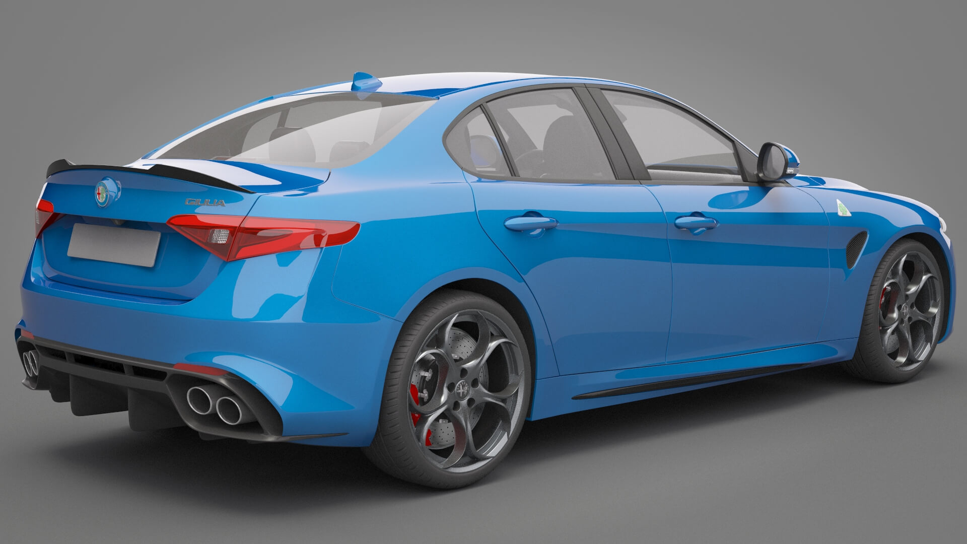 Alfa Romeo Giulia - 3D Model by Mavi3D