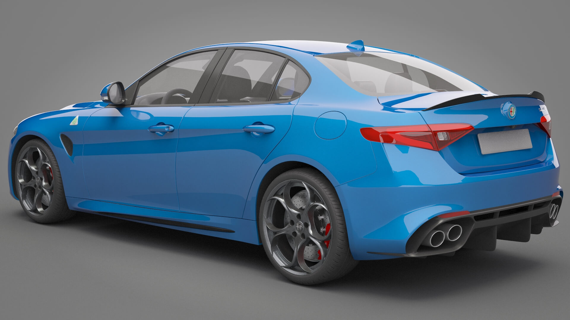 Alfa Romeo Giulia - 3D Model by Mavi3D