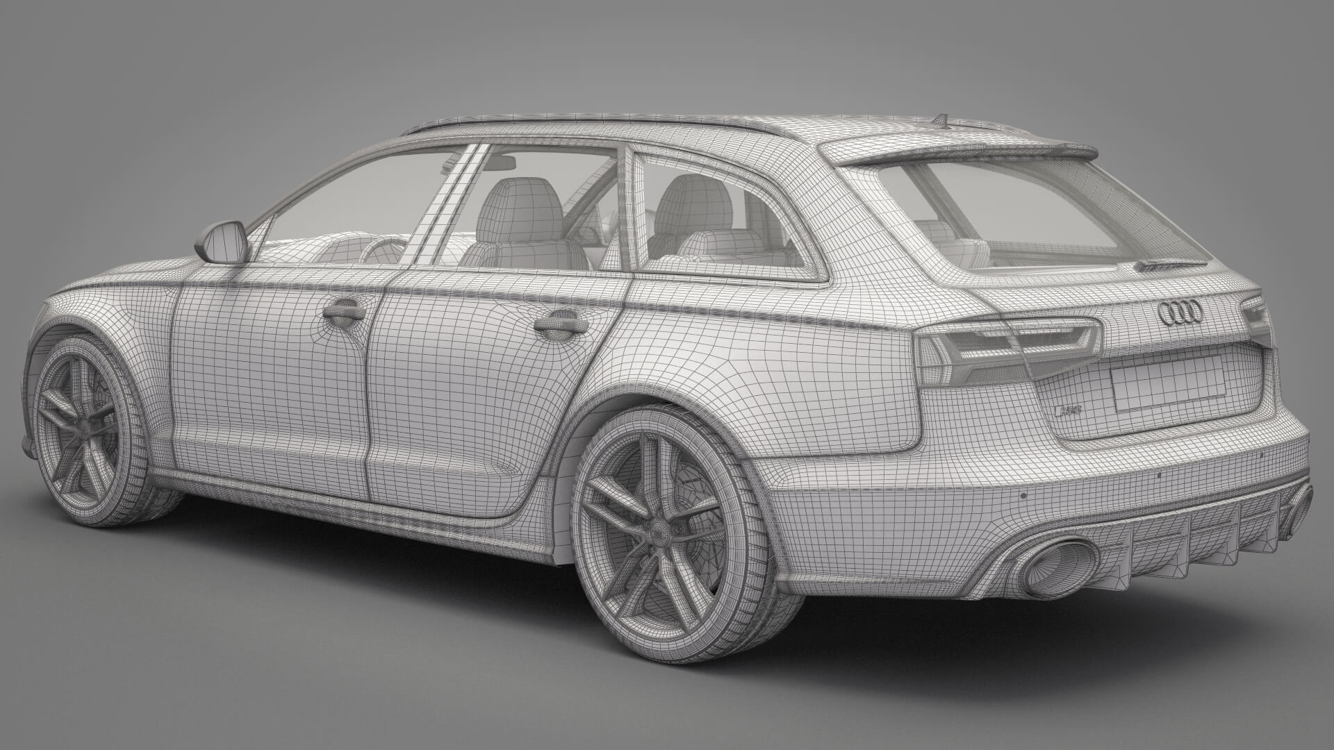 Audi RS6 Avant - 3D Model by Mavi3D