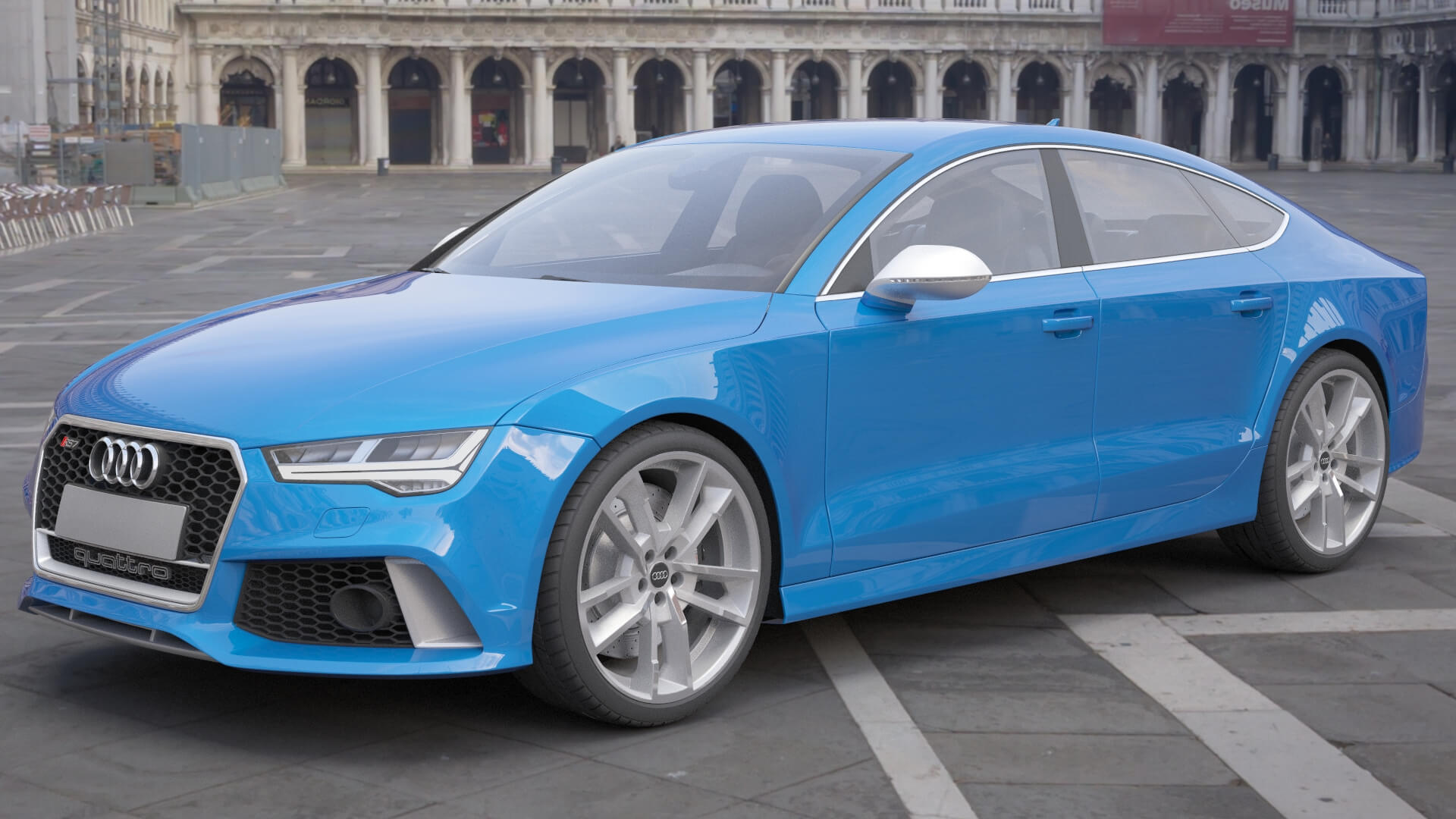 Audi RS7 Sportback 2016 - 3D Model by Mavi3D