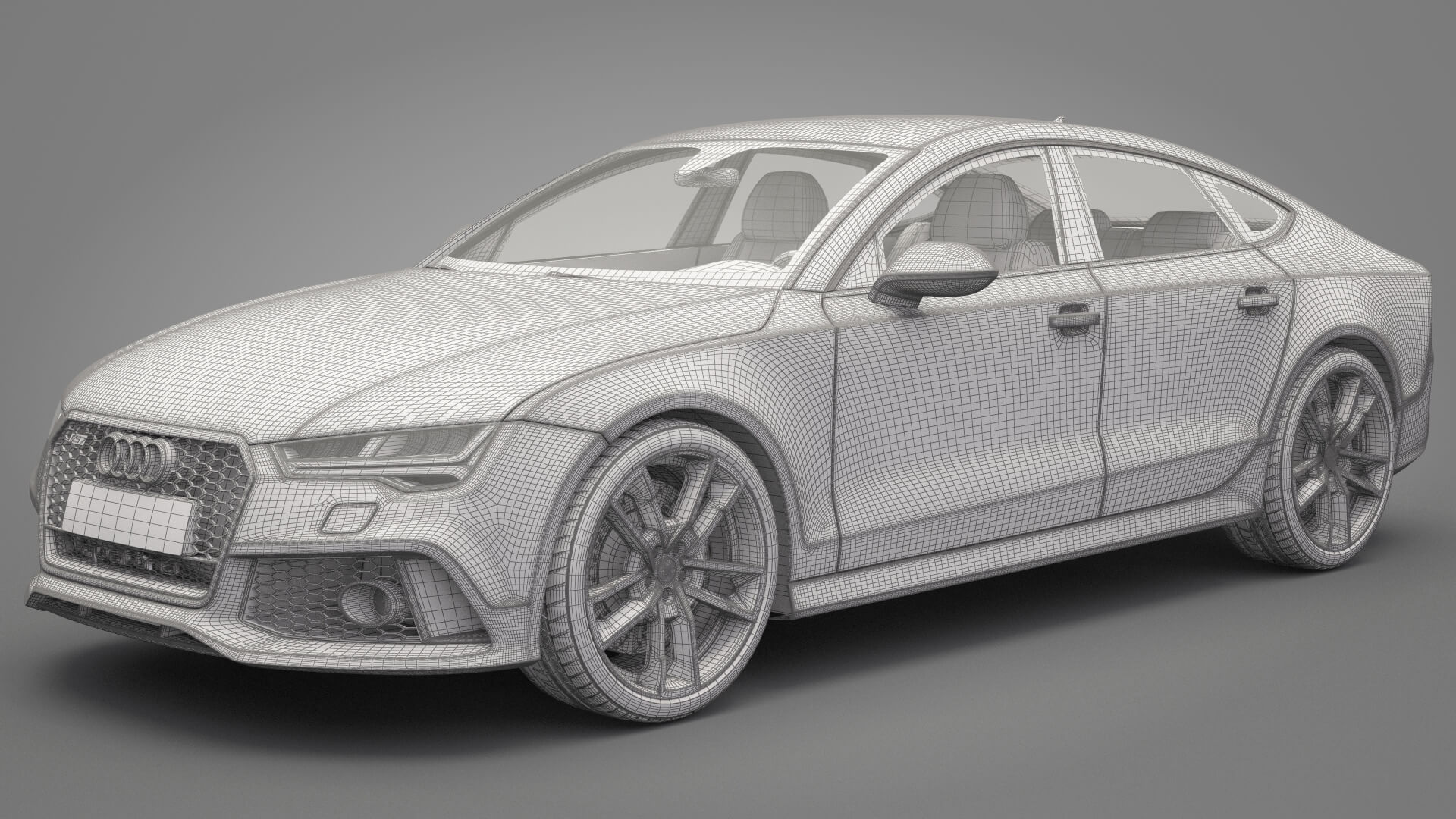 Audi RS7 Sportback 2016 - 3D Model by Mavi3D